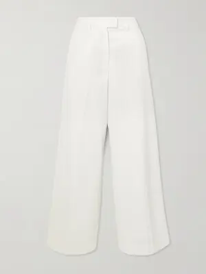 THE FRANKIE SHOP Brickell Twill Wide-leg Pants