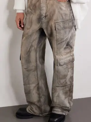 Rick Owens Straight-leg Cargo Jeans