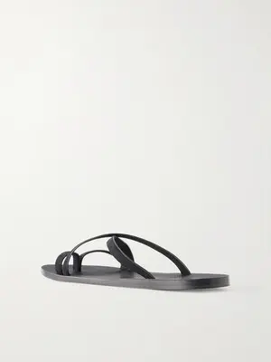 TOM FORD Alfred Suede Sandals - Black