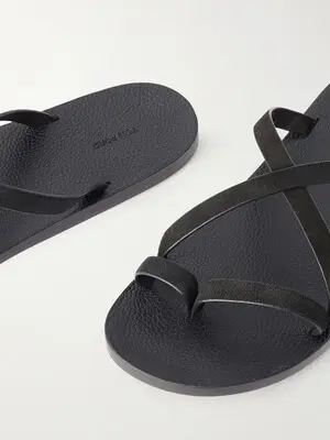 TOM FORD Alfred Suede Sandals - Black