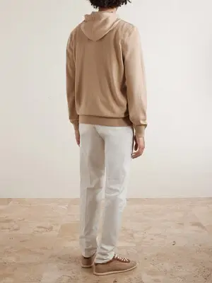 Brunello Cucinelli Cashmere Zip-up Hoodie - Neutrals