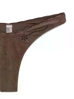 Frankies Bikinis Full Moon Floral Bikini Bottom