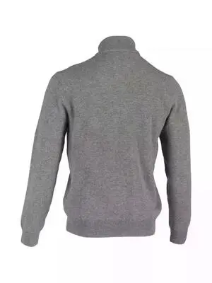 Ralph Lauren High Neck Half-zip Sweater - Grey