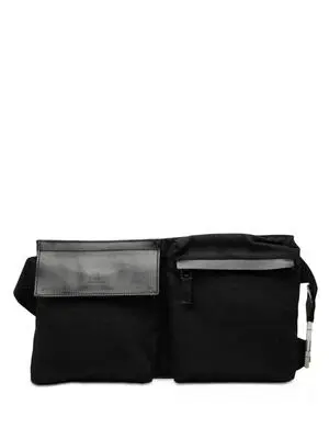 Gucci Nylon Double Pocket Belt Bag