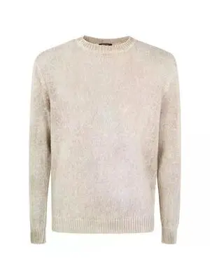 Avant Toi Crew-neck Sweater - Neutrals