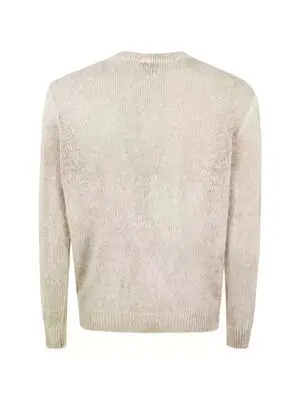 Avant Toi Crew-neck Sweater - Neutrals
