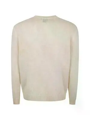 Avant Toi Crew Neck Sweater - Neutrals