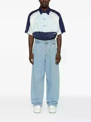 Amiri Panelled Button Shirt