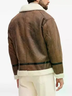 LINDBERGH Shearling-trim Jacket