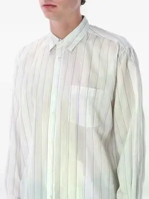 Comme Des Garçons Buttoned-up Shirt - White