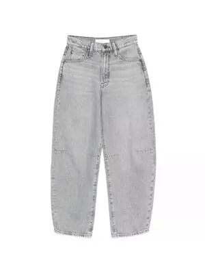 MOTHER Paneled High-waisted Jeans