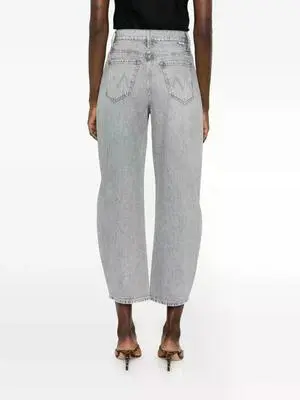 MOTHER Paneled High-waisted Jeans