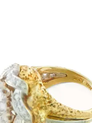 LB EXCLUSIVE Diamond And Two-tone Ring
