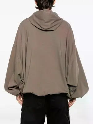Rick Owens Hun Hoodie - Brown