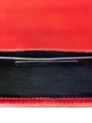 Saint Laurent 2014 Small Monogram Kate Crossbody Bag - Red