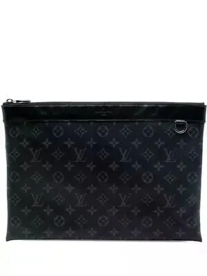LOUIS VUITTON Monogram Eclipse Discovery Pochette Gm