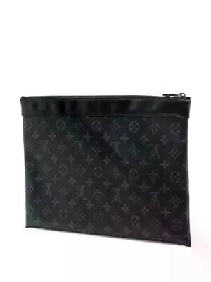 LOUIS VUITTON Monogram Eclipse Discovery Pochette Gm