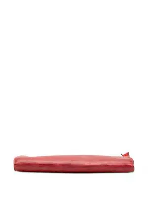 LOUIS VUITTON 1999 Epi Pochette Accessoires Shoulder Bag - Red