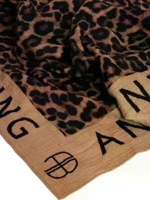 ANINE BING Eliza Leopard-print Sarong