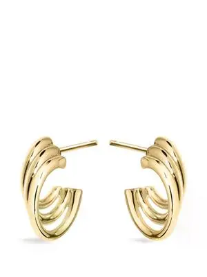 SHAUN LEANE Bound Hoop Earrings - Gold