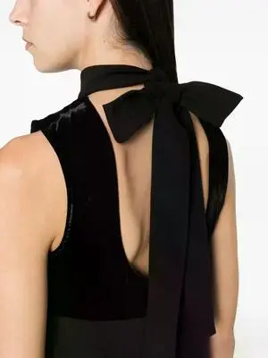 Staud Quant Bow-detail Minidress