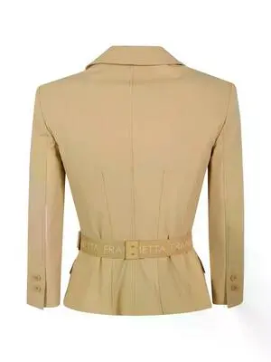 Elisabetta Franchi Belted Double-breasted Jacket