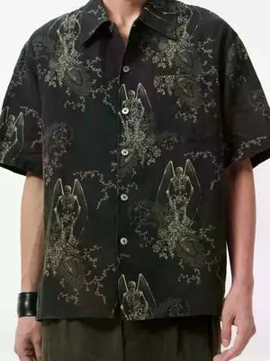 Our Legacy Every Paisley Shirt - Black