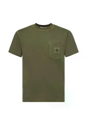 Stone Island Logo Patch T-shirt