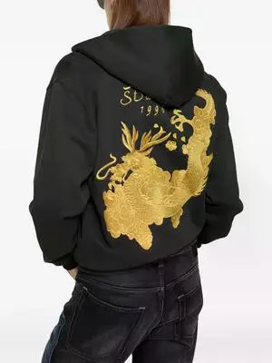 Acne Studios Logo-embroidered Hoodie
