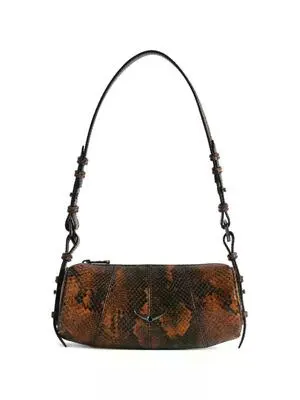 Zadig&Voltaire Snake-print Shoulder Bag