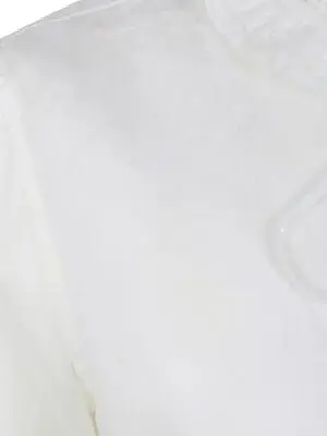 Aspesi Ruffled-collar Shirt - White