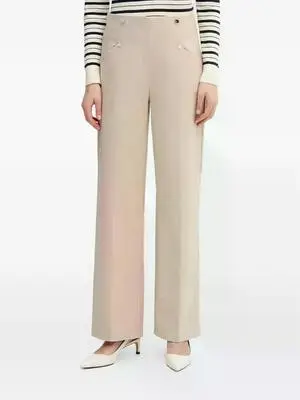 Joseph Ribkoff Button-detail Trousers - Neutrals