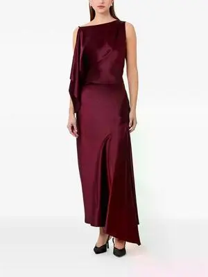 NICHOLAS Nayara Asymmetric Dress - Red
