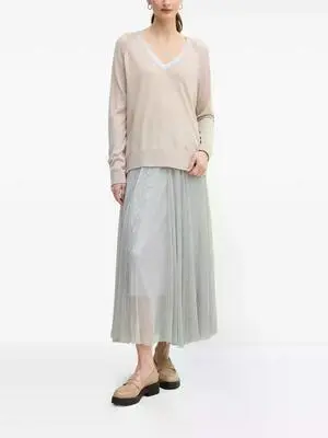 MARC AUREL Pleated Skirt