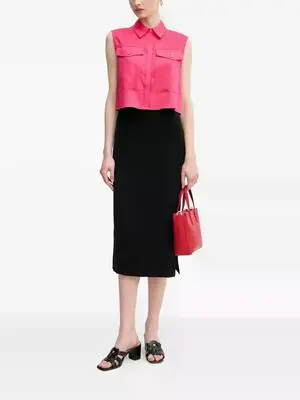MARC AUREL Pencil Skirt With Side Slit