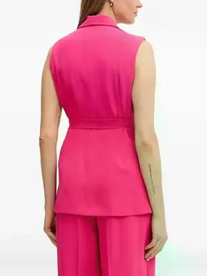 Joseph Ribkoff Shawl-collar Belted Vest