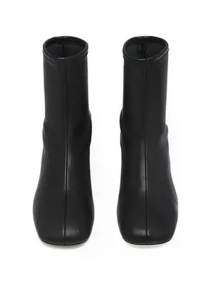 ODISSI Francoise Nappa Leather Ankle Boots