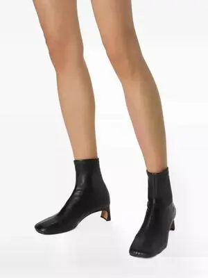 ODISSI Francoise Nappa Leather Ankle Boots