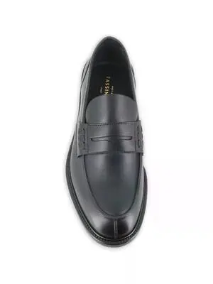 TASSINARI Leather Penny Loafers