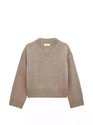 Pringle Of Scotland V-neck Cashmere Sweater - Neutrals