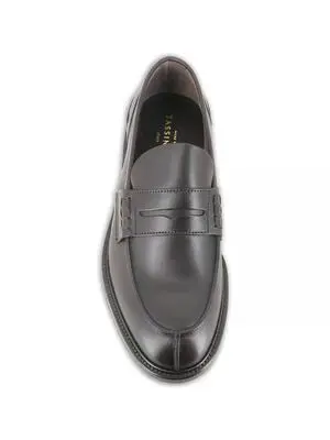 TASSINARI Leather Penny Loafers - Brown