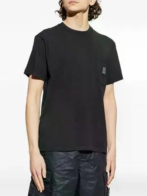 Stone Island 2100032 Organic Cotton Jersey 'fissato' Effect T-shirt