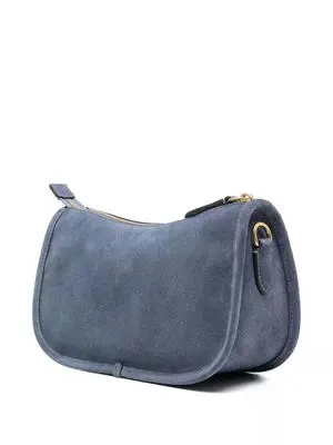 COACH Suede Shoulder Bag - Blue