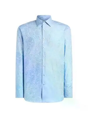 Men's Etro Blue Shirts