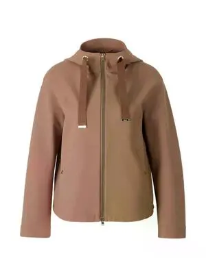 Herno Zip-up Hooded Jacket - Neutrals