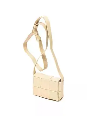 Bottega Veneta Mini Cassette Cross Body Bag - Neutrals