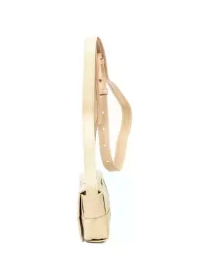 Bottega Veneta Mini Cassette Cross Body Bag - Neutrals