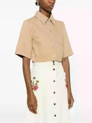 Liu Jo Buttoned Shirt - Neutrals