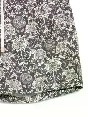 Eleventy Printed Swim Shorts