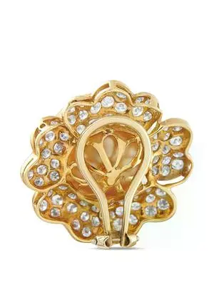 LB EXCLUSIVE Flower-shape Clip-on Earrings